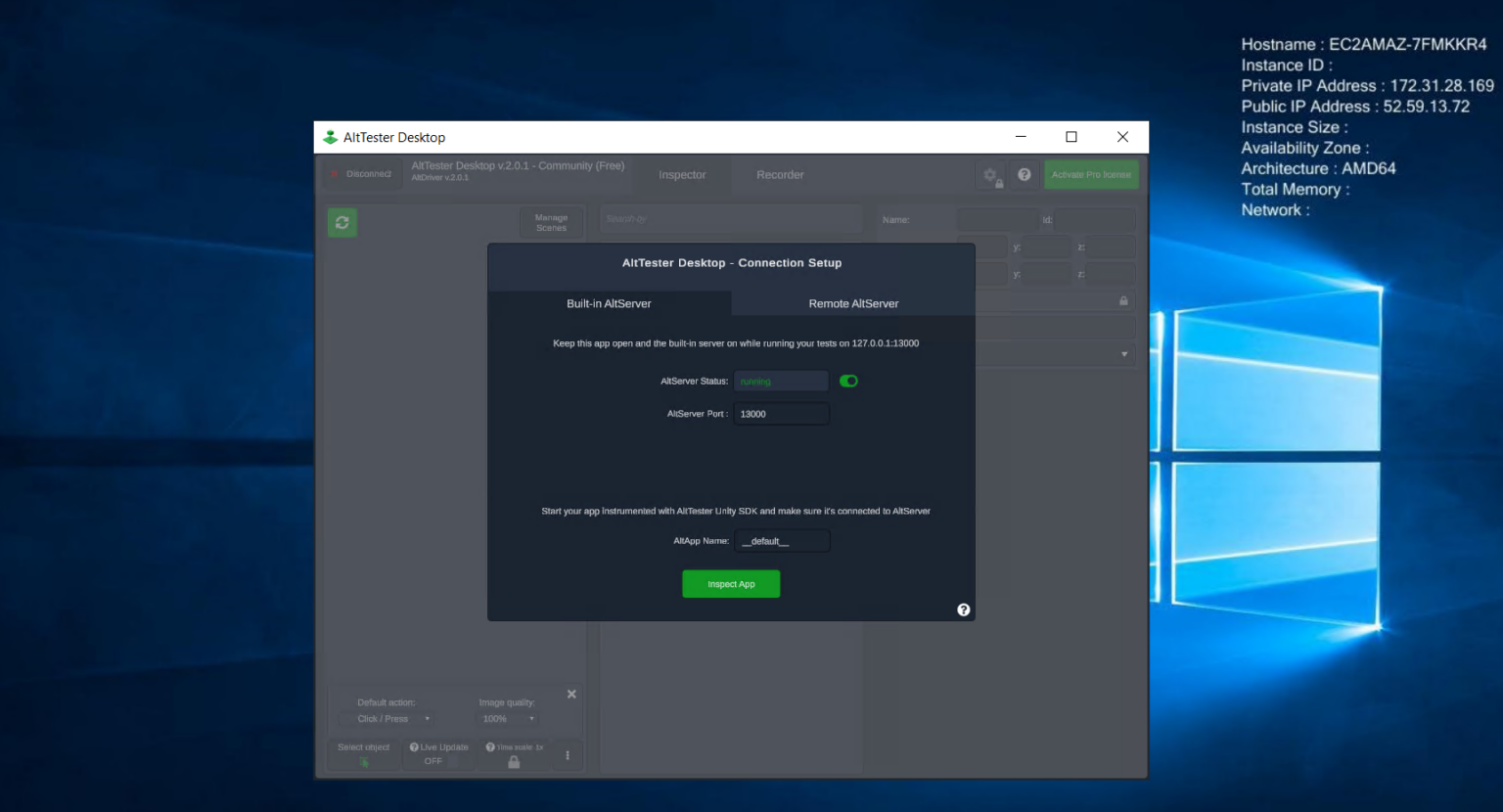 Running C# Tests with AltTester on AWS Device Farm | AltTester®
