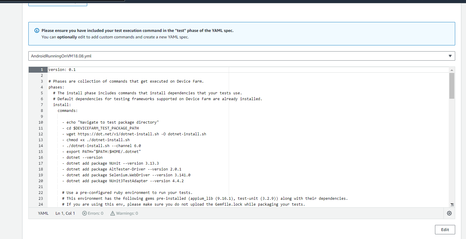 Running C Tests With Alttester On Aws Device Farm Alttester®