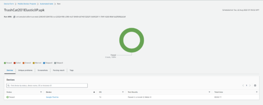Running C# Tests with AltTester on AWS Device Farm - AltTester