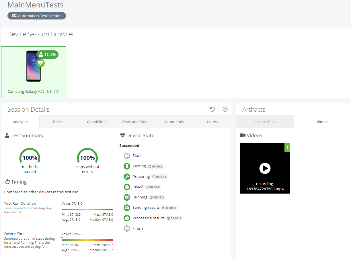 Integrate Appium and run your test suite in BitBar (client-side ...