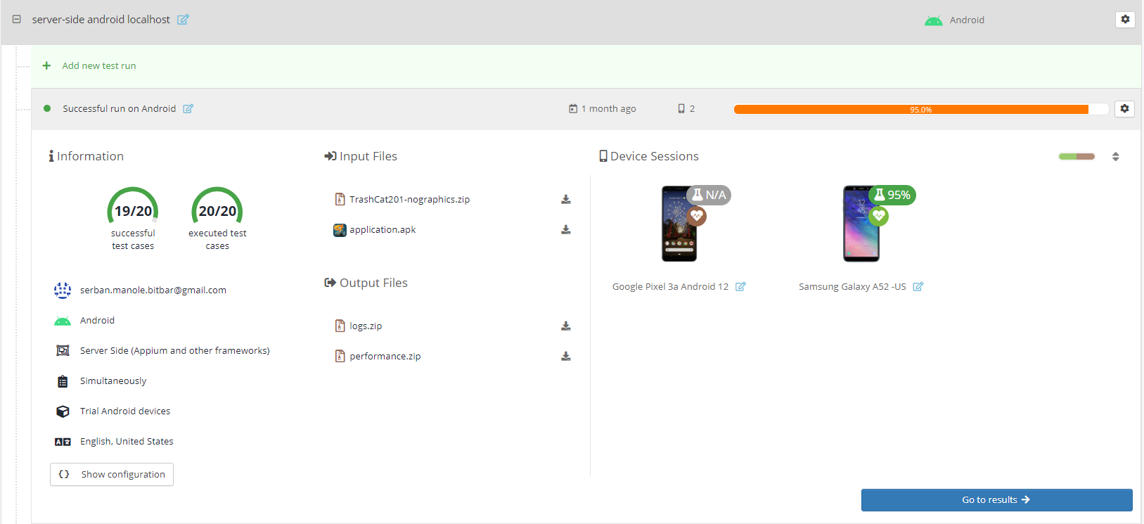 Run C# tests with Appium and AltTester® in BitBar (server-side) - AltTester
