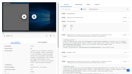 Running C Tests With Alttester® Using Browserstack On Webgl Alttester®
