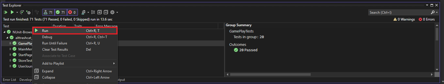 Running C Tests With Alttester® Using Browserstack On Webgl Alttester®